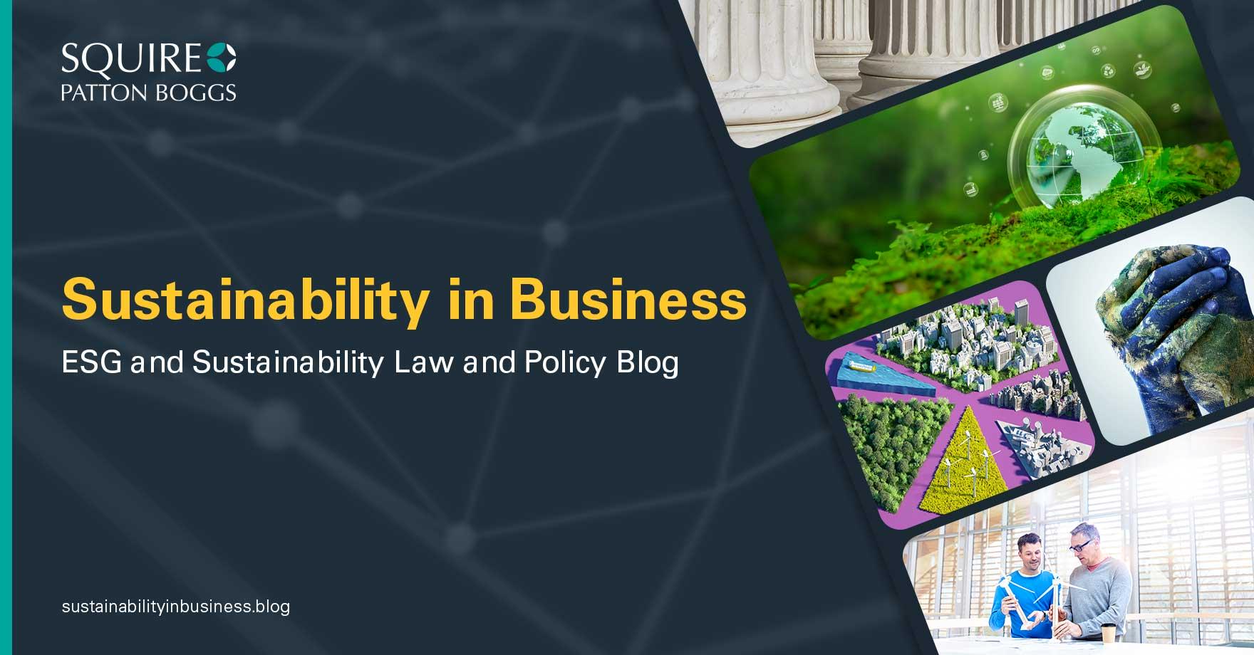 Our ESG and Sustainability Legal Services | Squire Patton Boggs